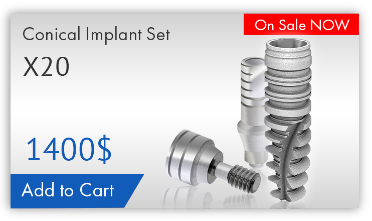 Conical connection implant | Nobel active compatible